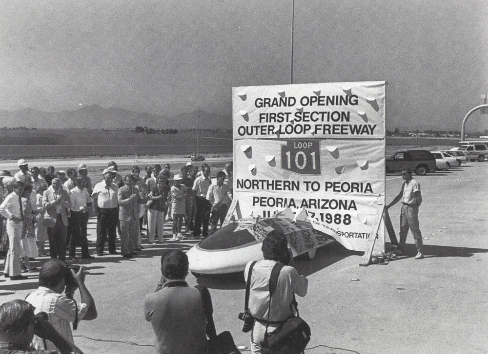 The day Loop 101 opened in Phoenix’s West Valley | Department of ...