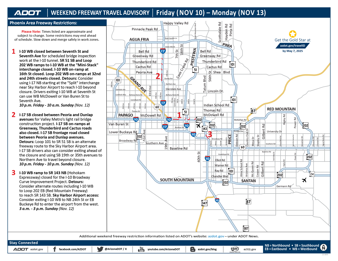 Weekend Travel Advisory | Department of Transportation