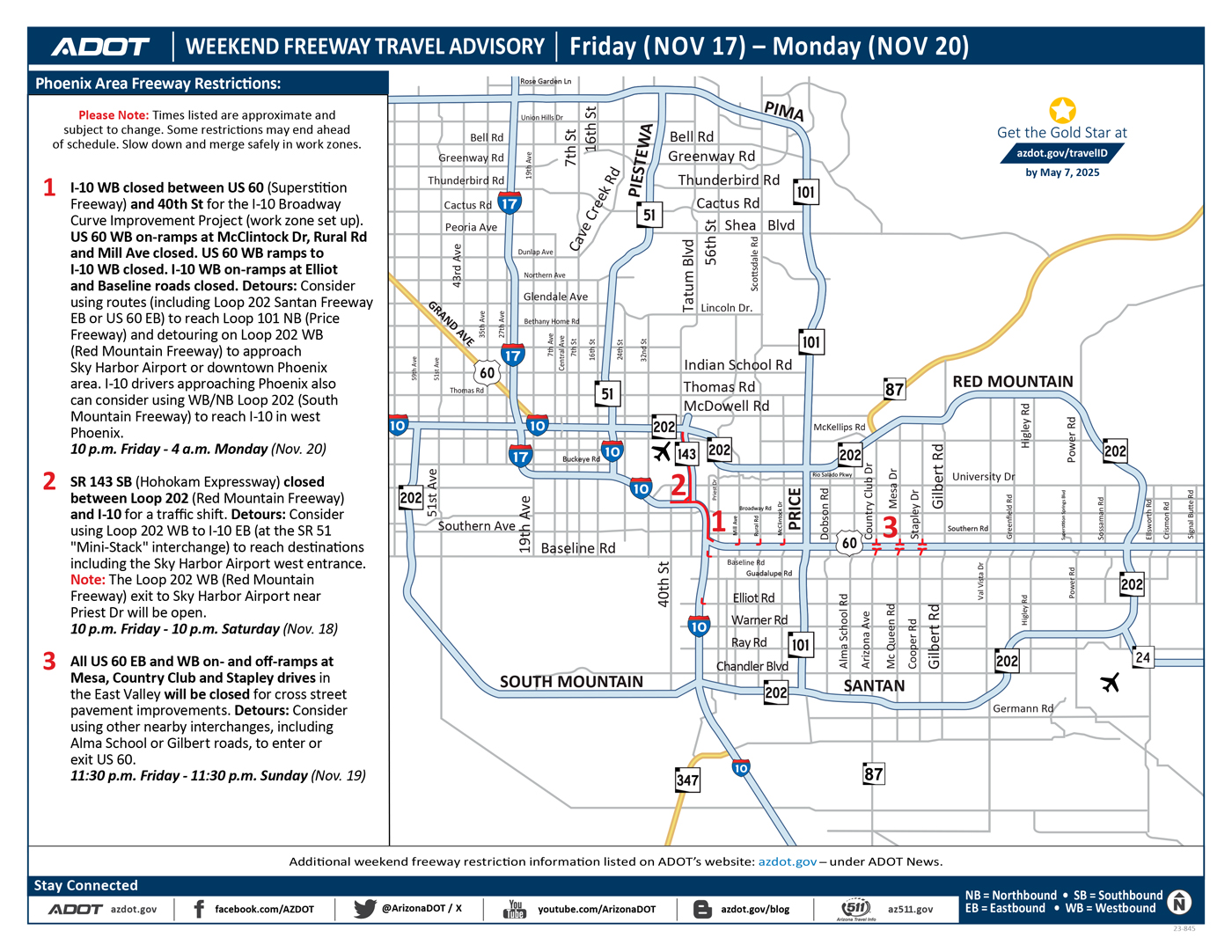 Weekend Travel Advisory | Department of Transportation