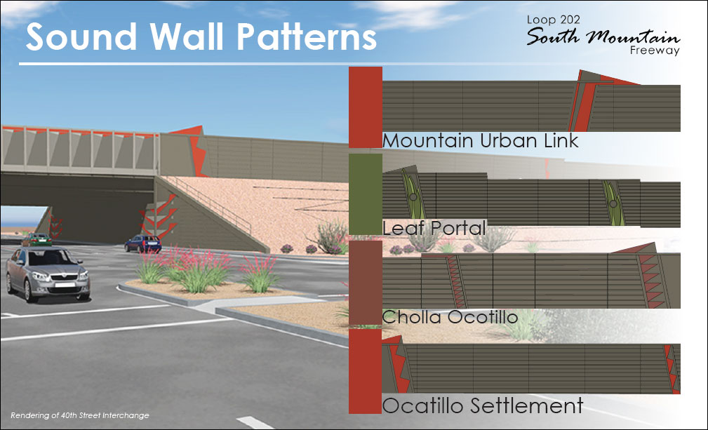 South Mountain Freeway sound wall construction underway | ADOT