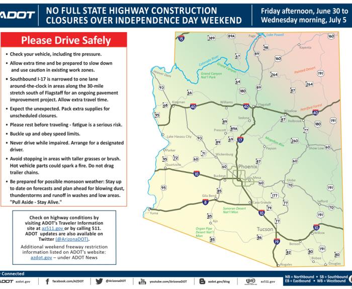 Weekend Travel Advisory | Department of Transportation